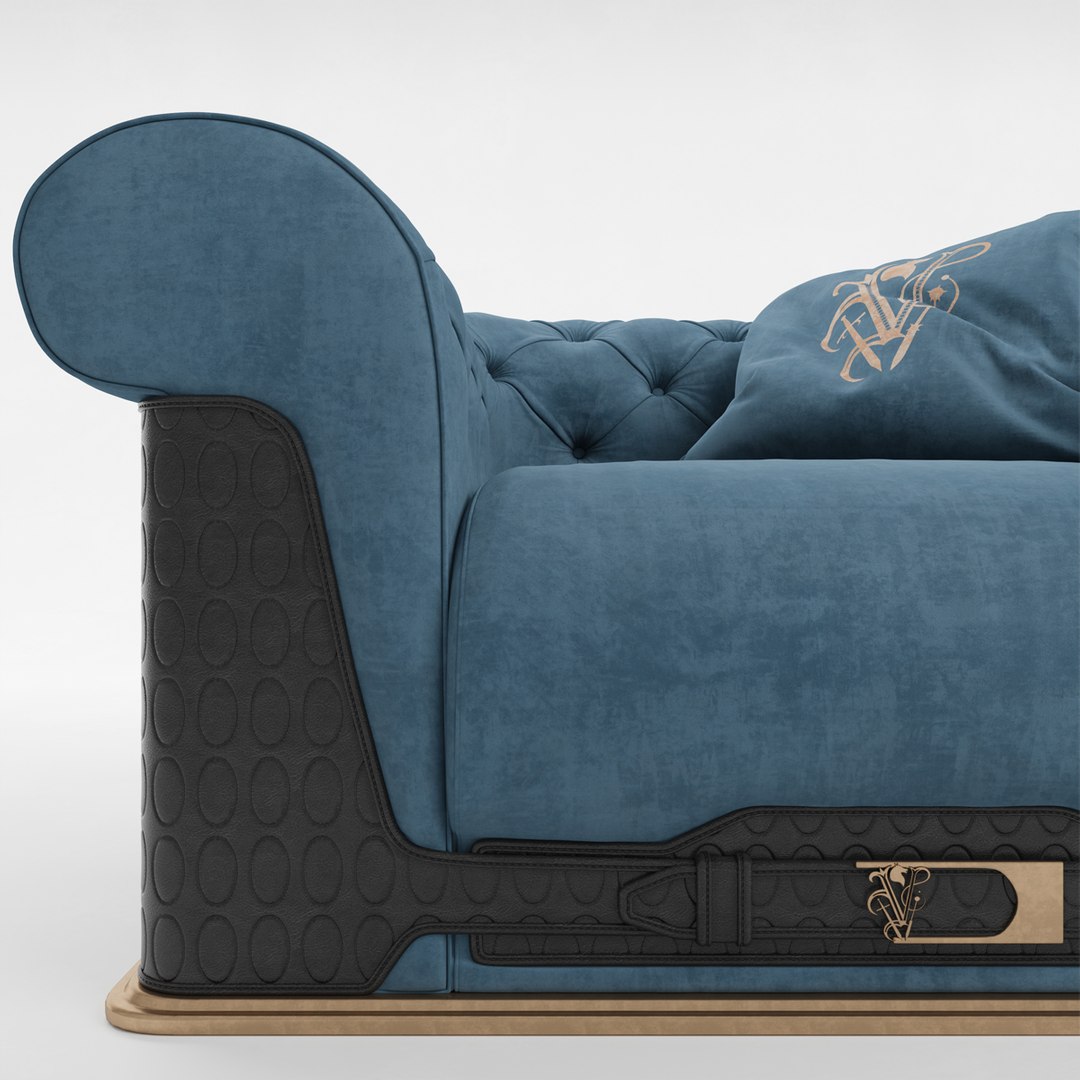 3D Visionnaire Chester Laurence Armchair Model - TurboSquid 1331440