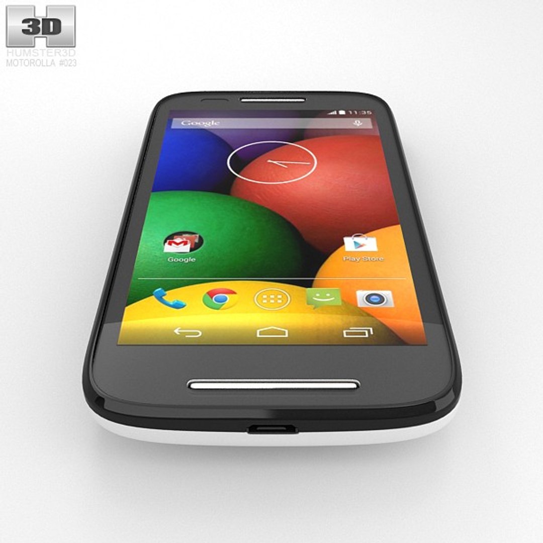 3d motorola moto e model
