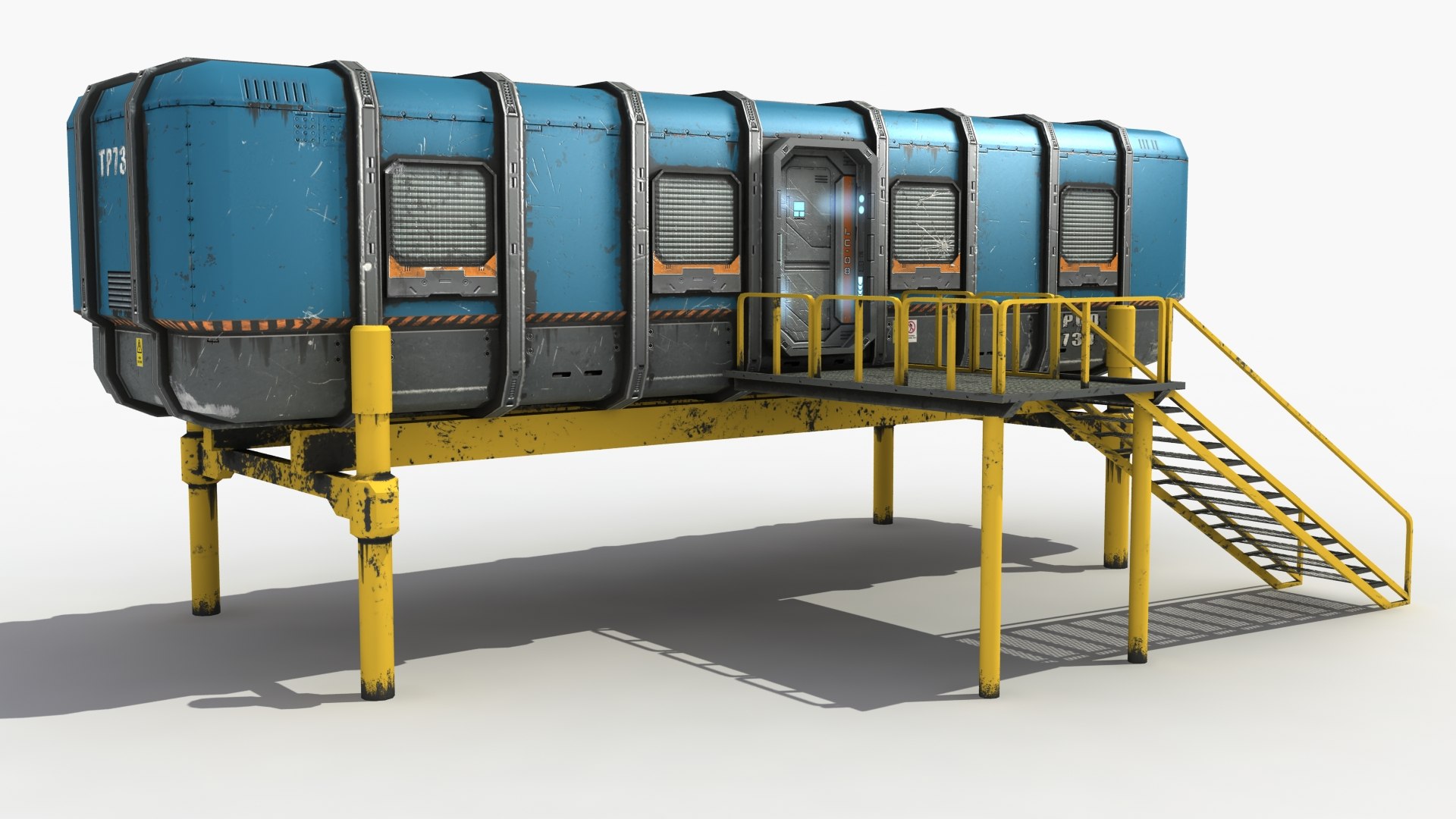 3d Model Command Post