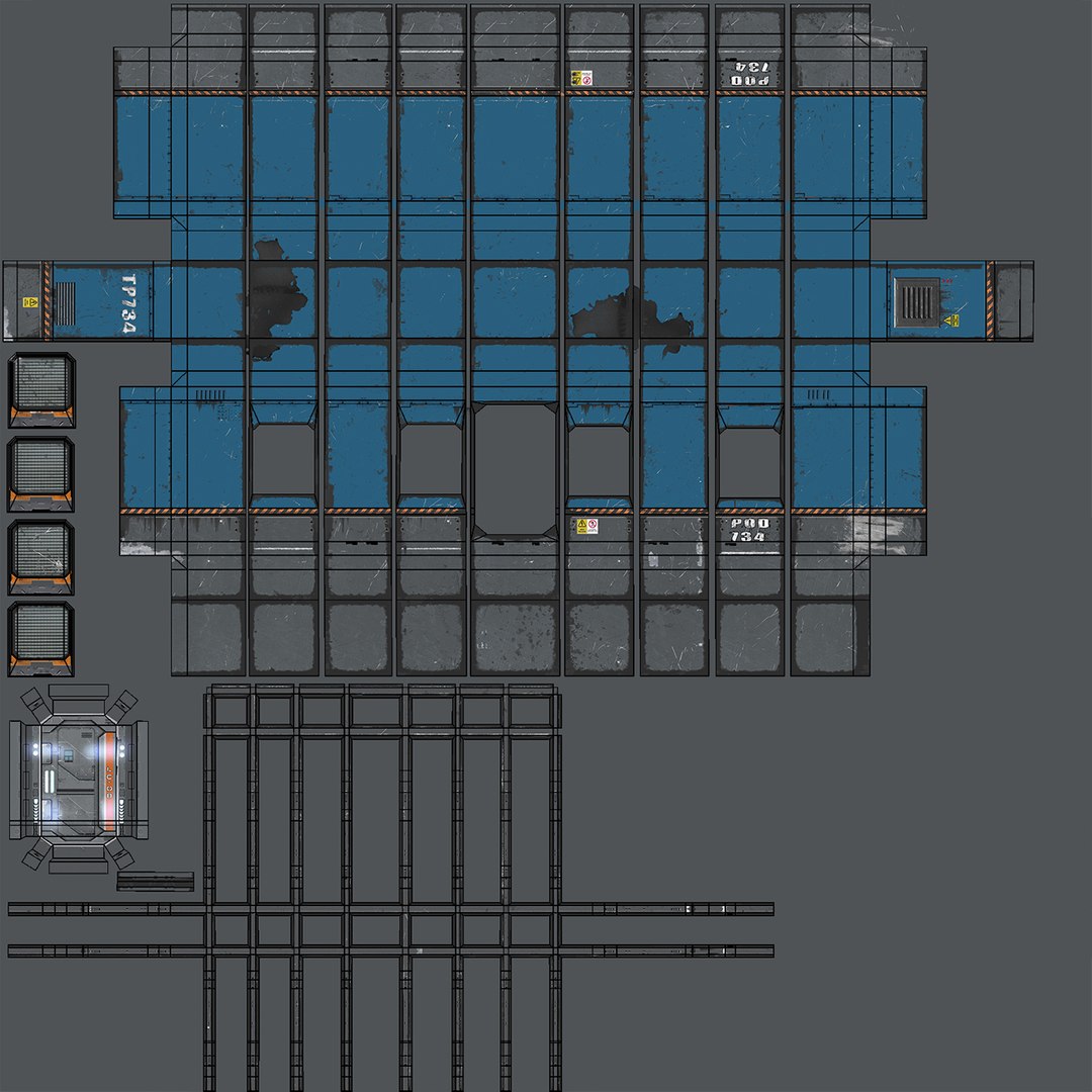 3d Model Command Post