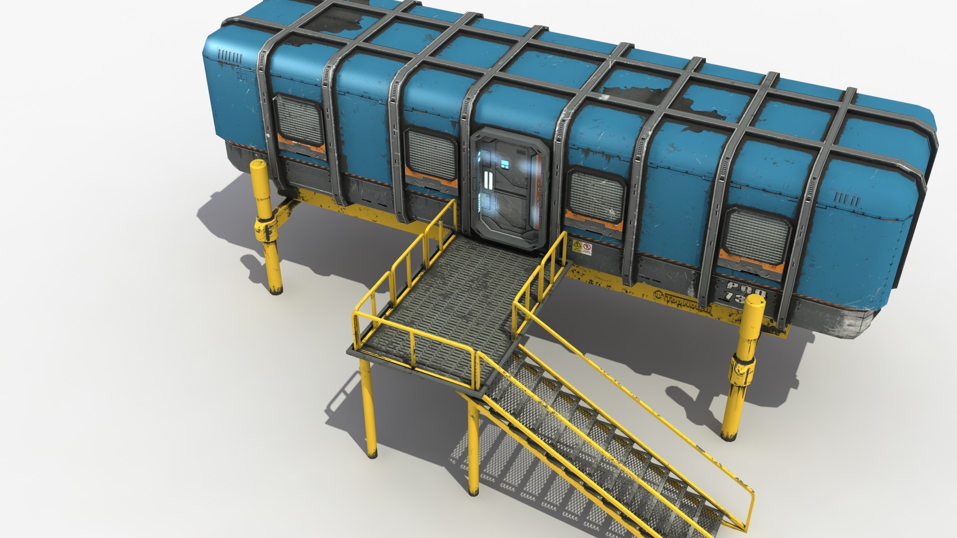 3d Model Command Post