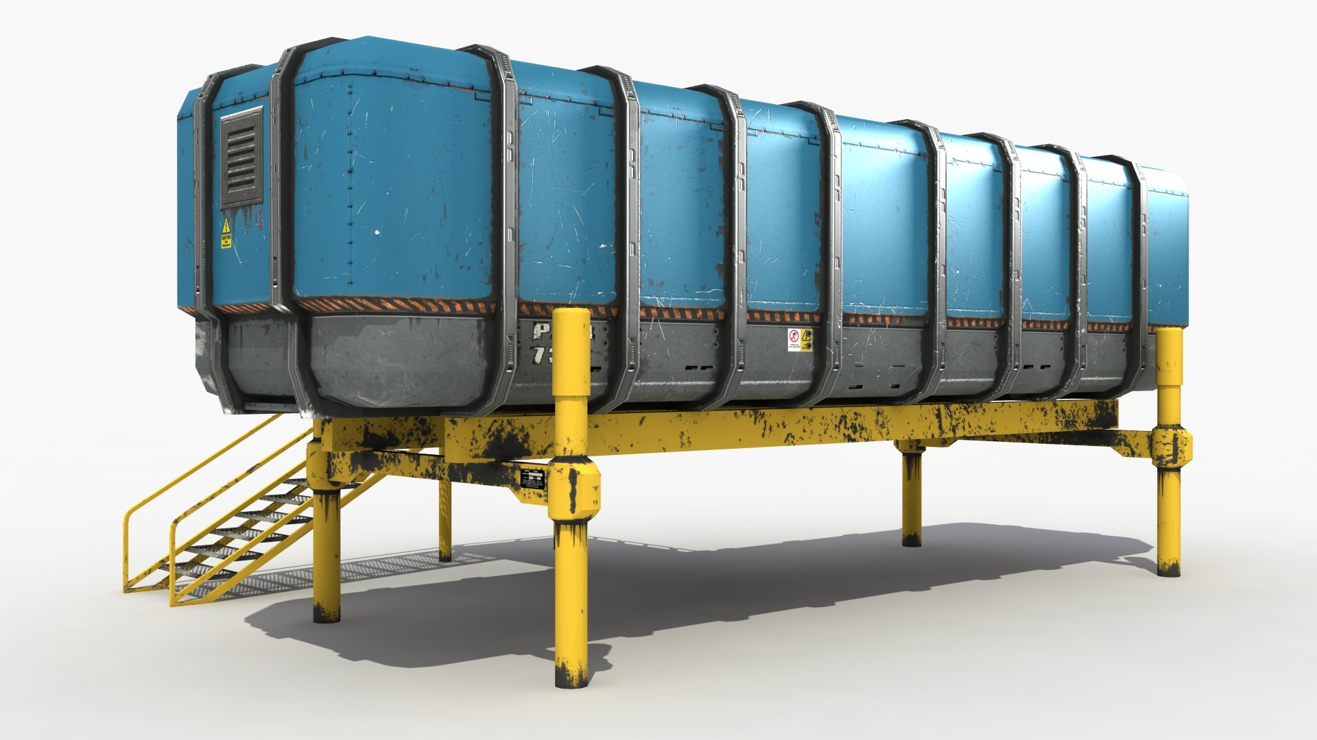 3d Model Command Post