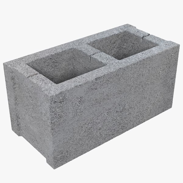 Free 3D Cinder-Block Models | TurboSquid