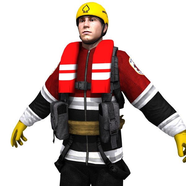 3d rescue pack model