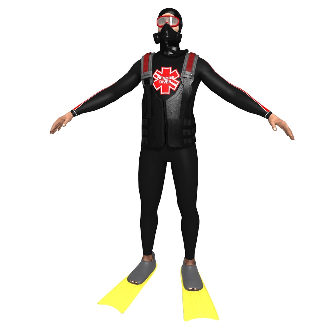 3d rescue pack model