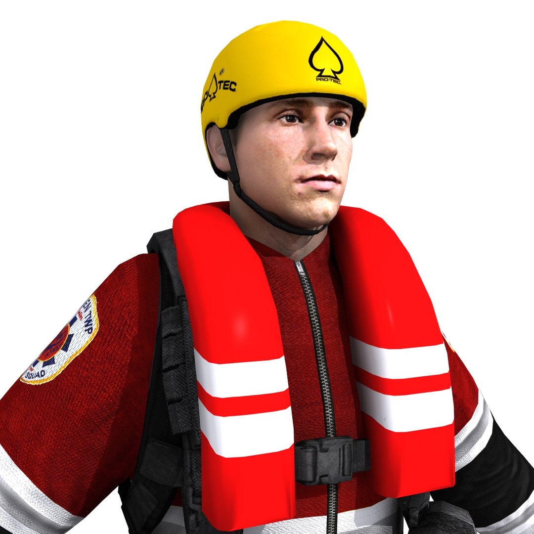 3d rescue pack model