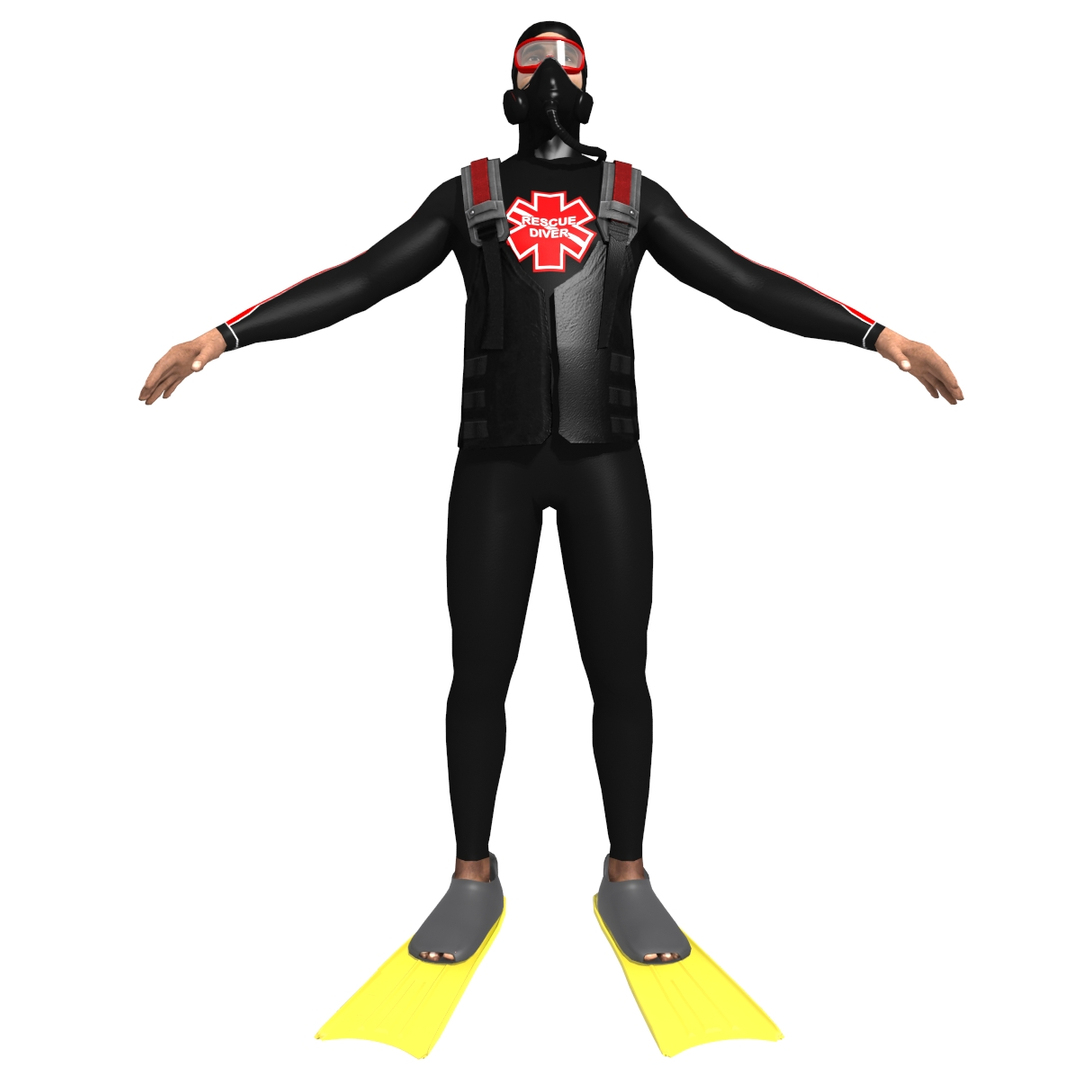 3d rescue pack model