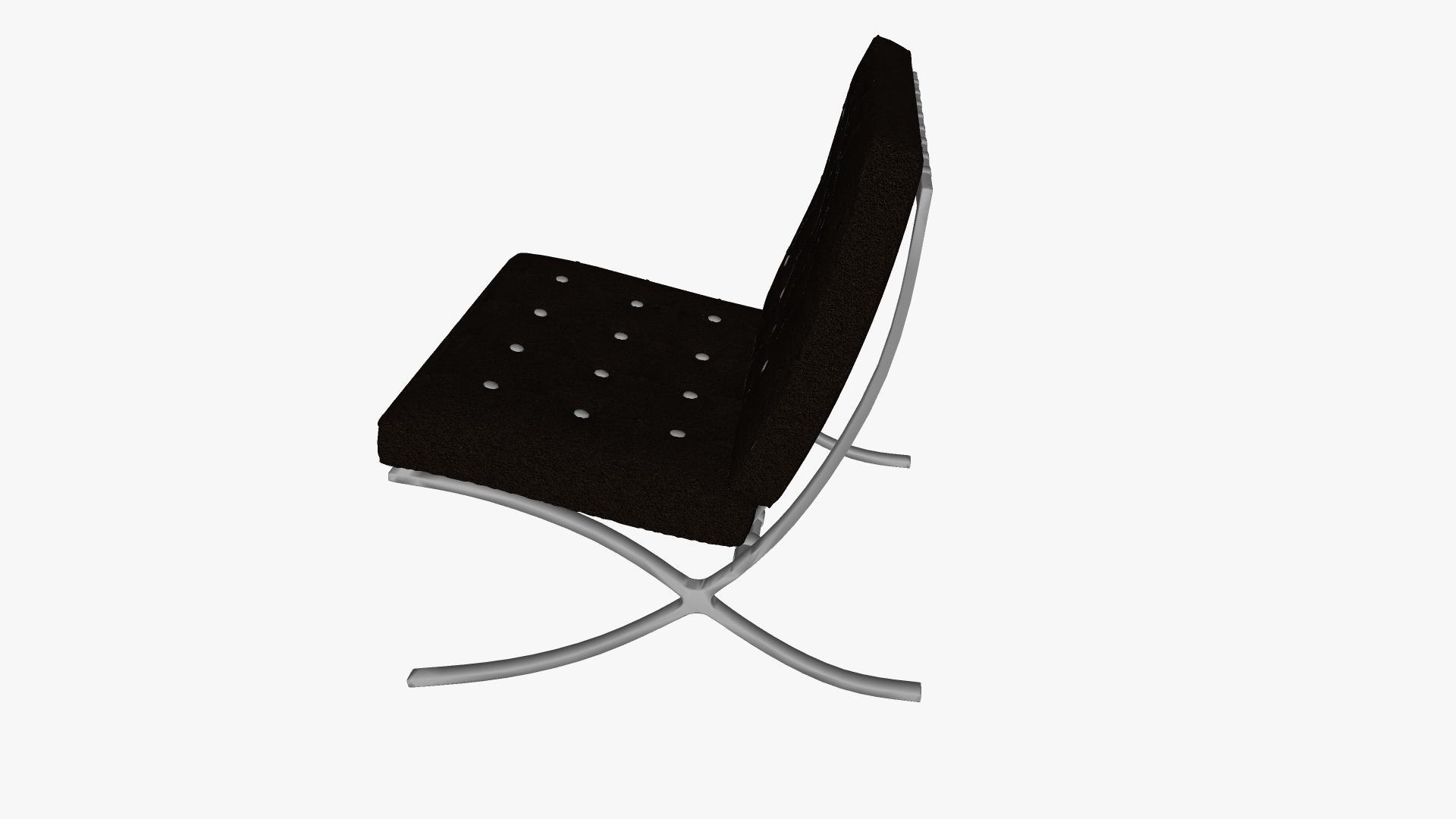 3D Model Barca Style Chair - TurboSquid 1694946