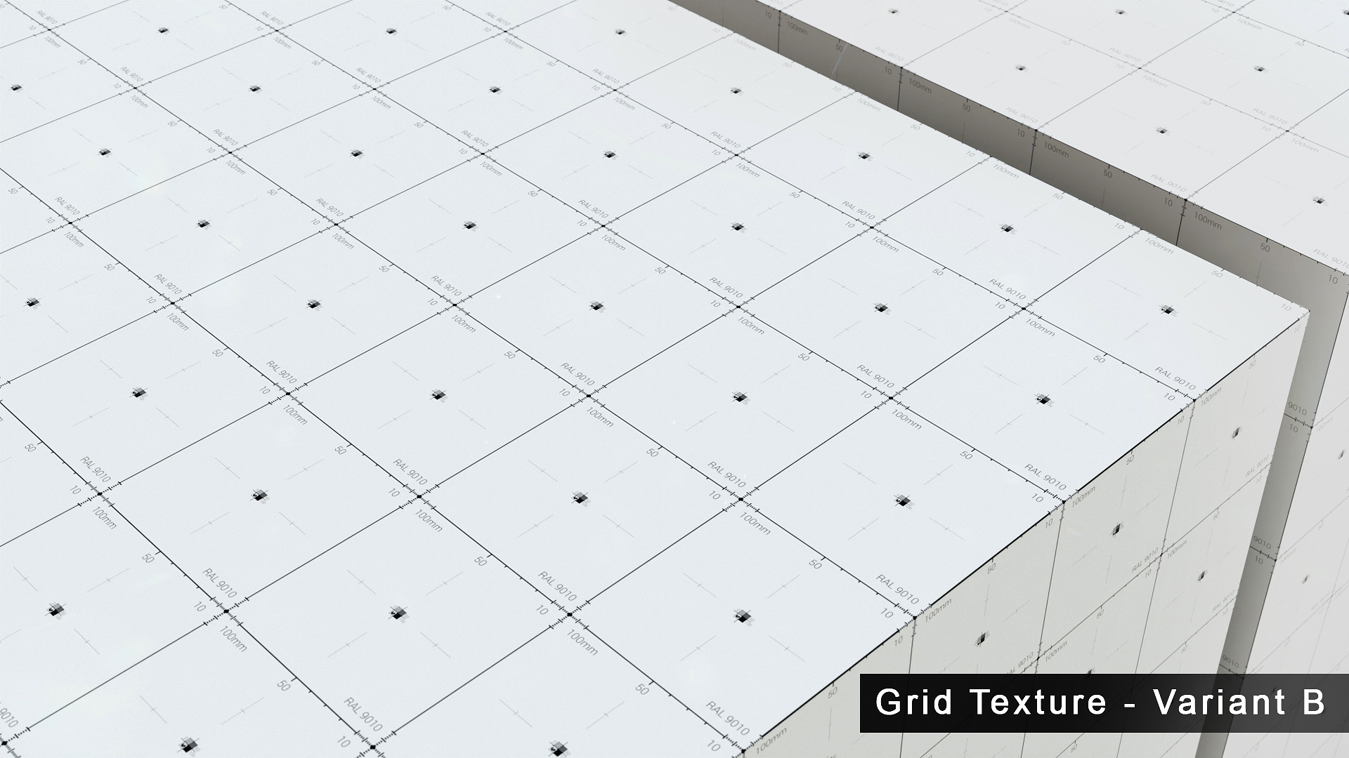 3D scale grid - assets - TurboSquid 1693148
