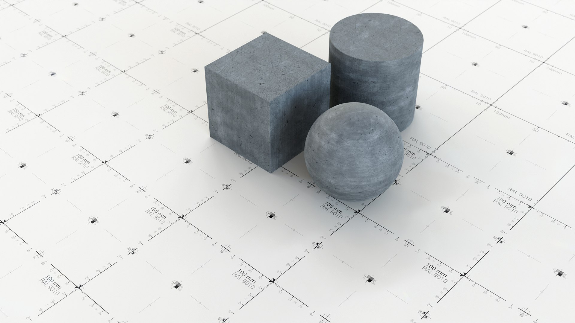 3D Scale Grid - Assets - TurboSquid 1693148