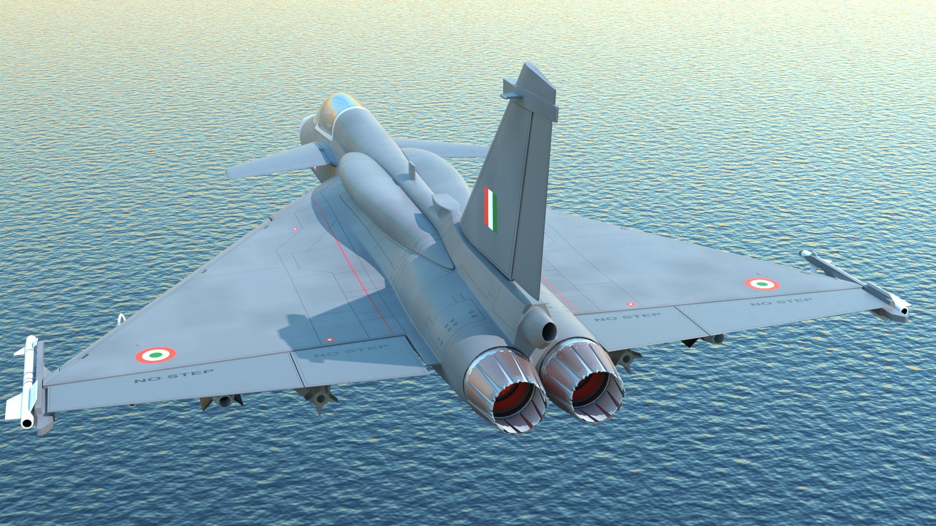 Twin Engine ORCA Fighter Jet 3D - TurboSquid 1800665