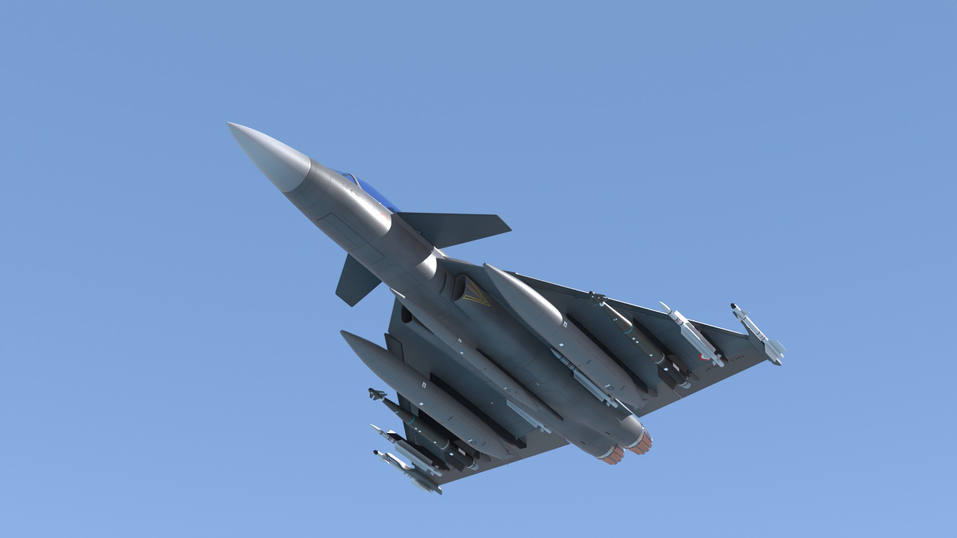 Twin Engine ORCA Fighter Jet 3D - TurboSquid 1800665