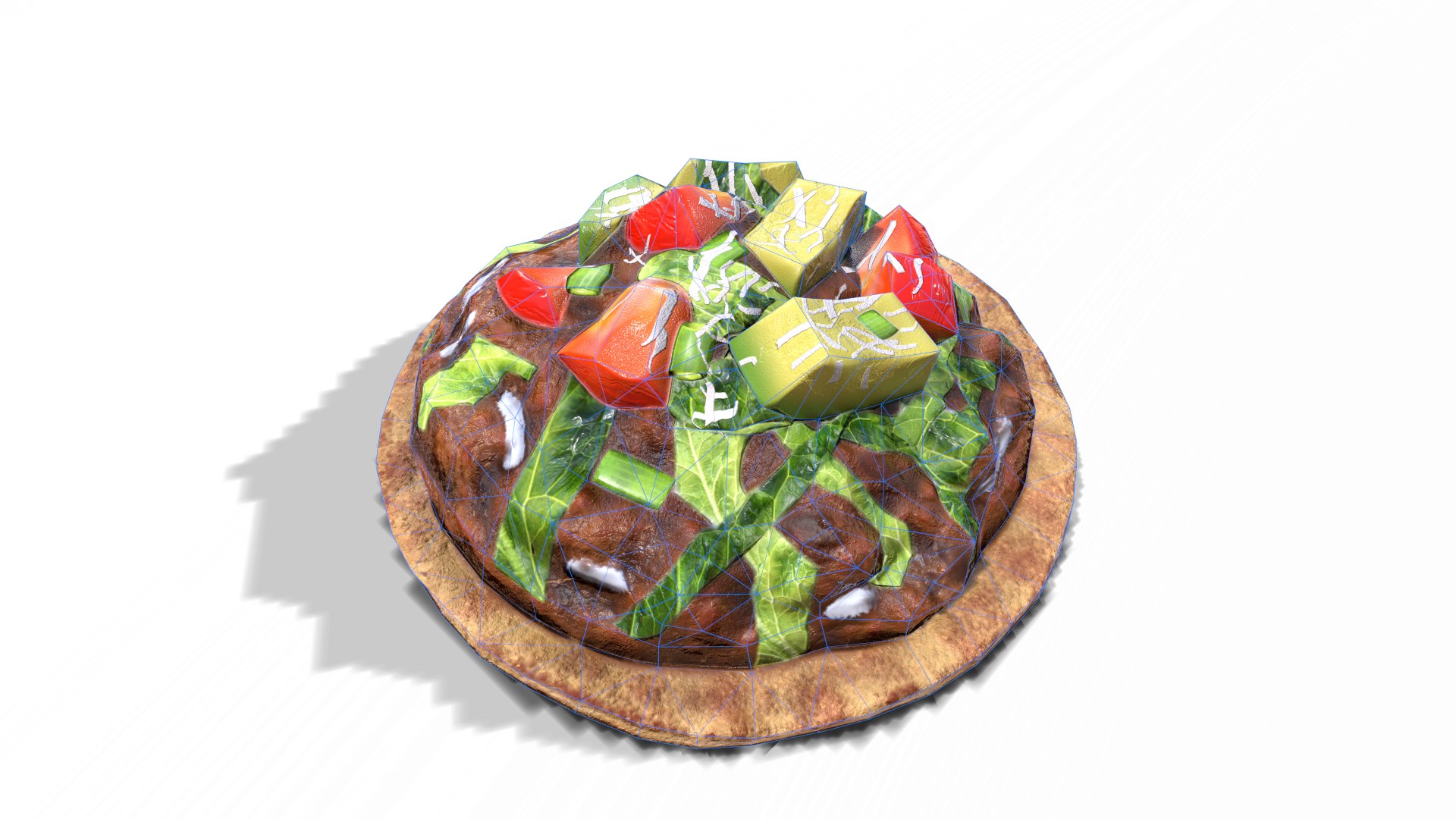 3D BeefTostada - TurboSquid 2079956