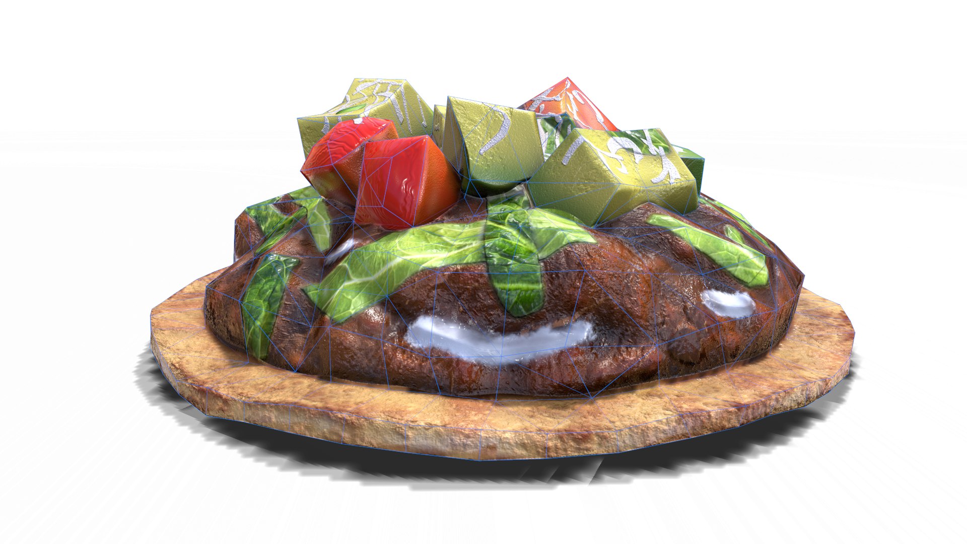 3D BeefTostada - TurboSquid 2079956