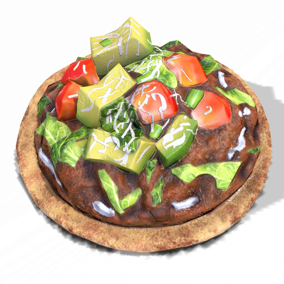3D BeefTostada - TurboSquid 2079956