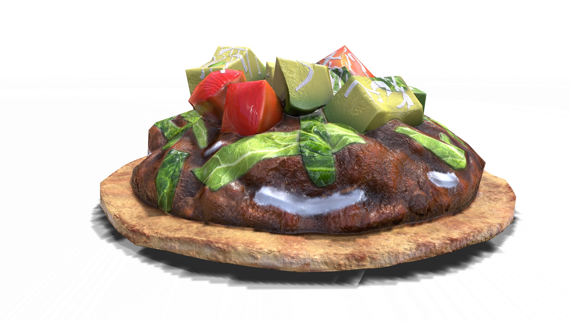 3D BeefTostada - TurboSquid 2079956