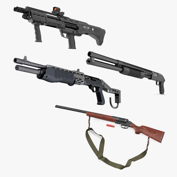 Free Shotgun 3D Models for Download | TurboSquid