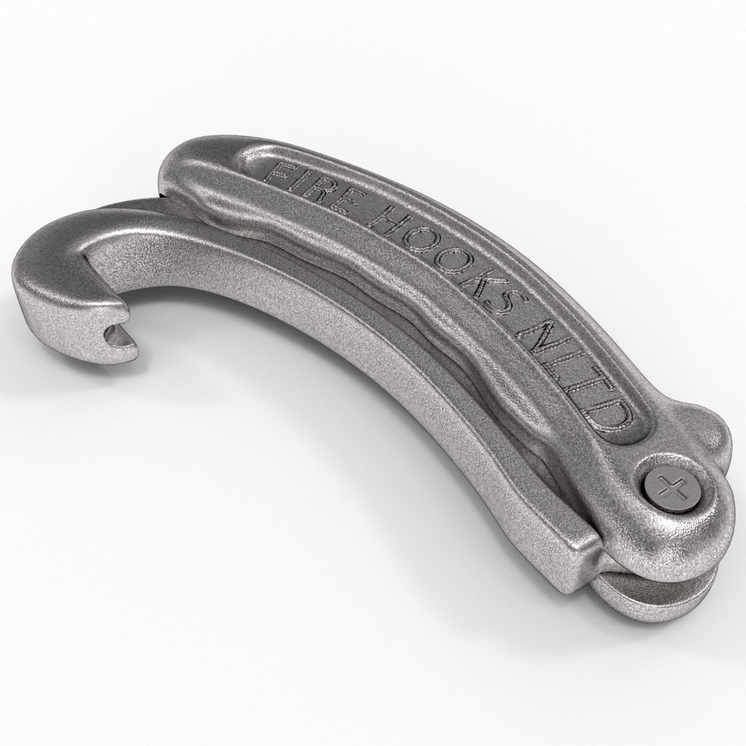Folding Spanner Wrench 3d Model