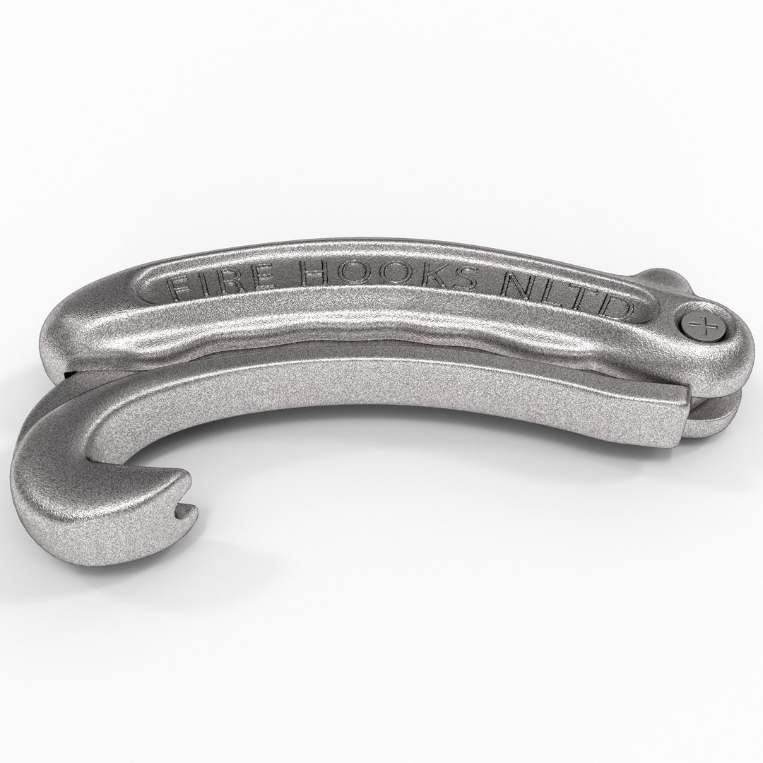 Folding Spanner Wrench 3d Model