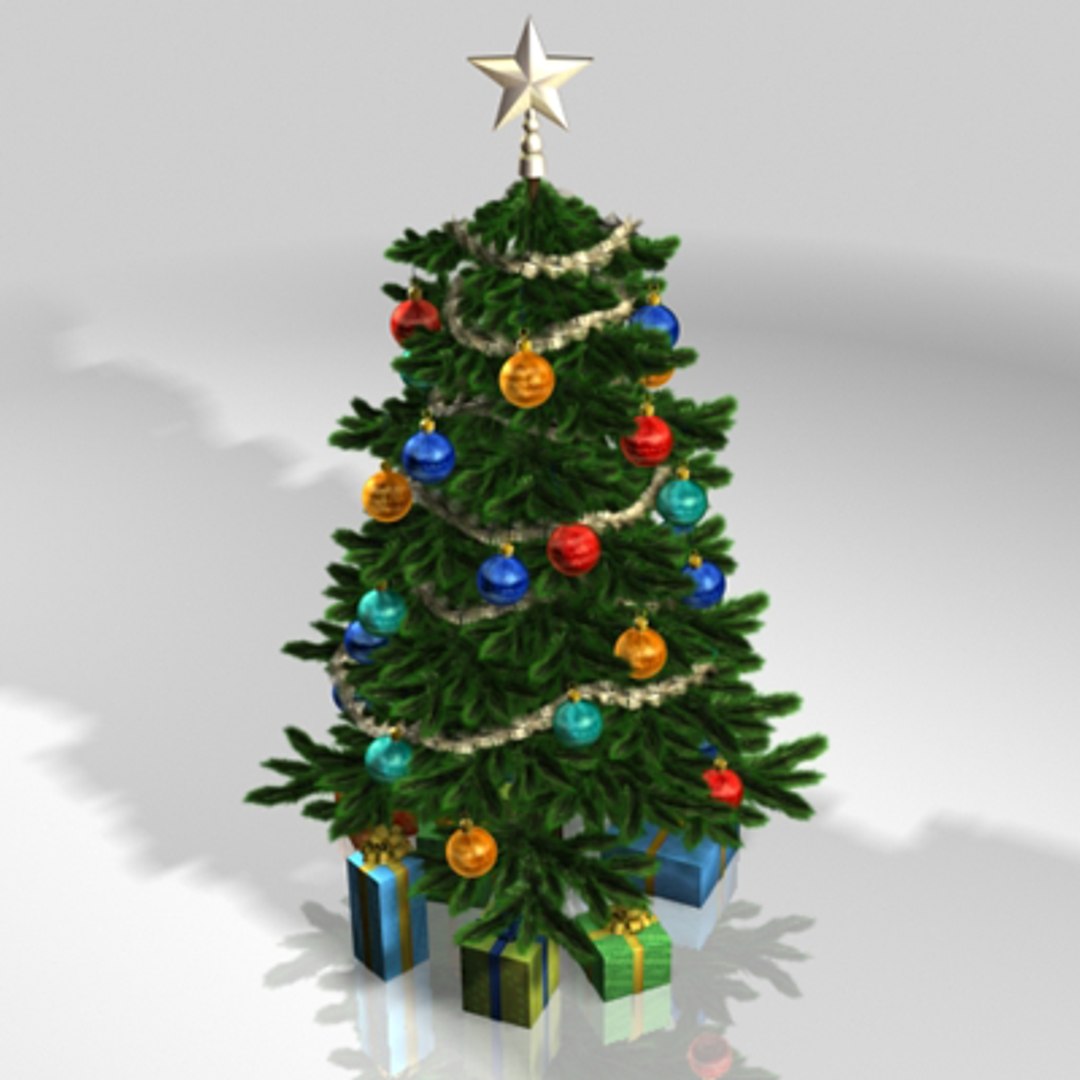 3d X Christmas Tree