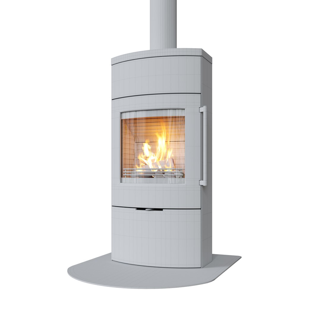 Fireplace Termatech TT80 3D - TurboSquid 2332318