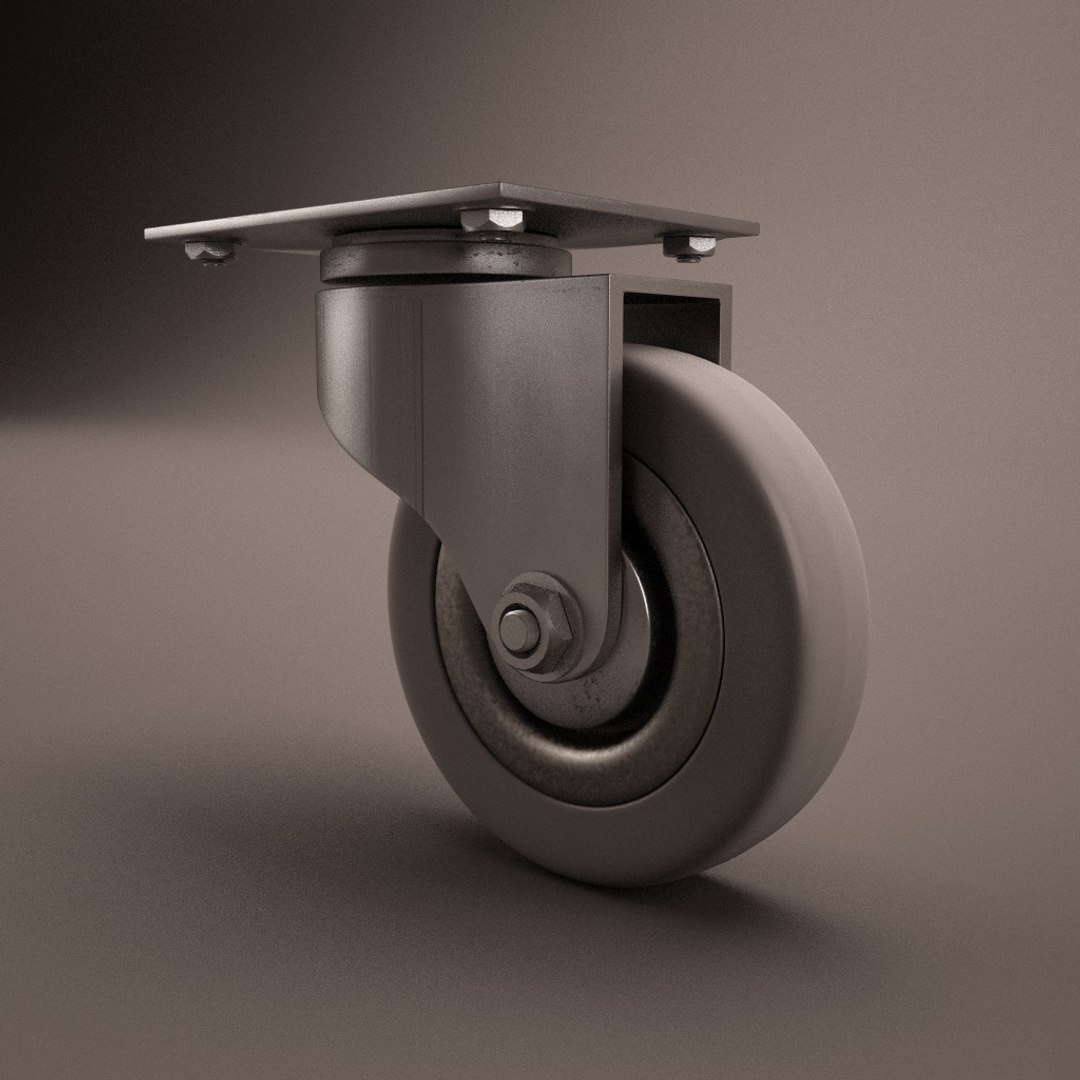 Industrial Caster C4d