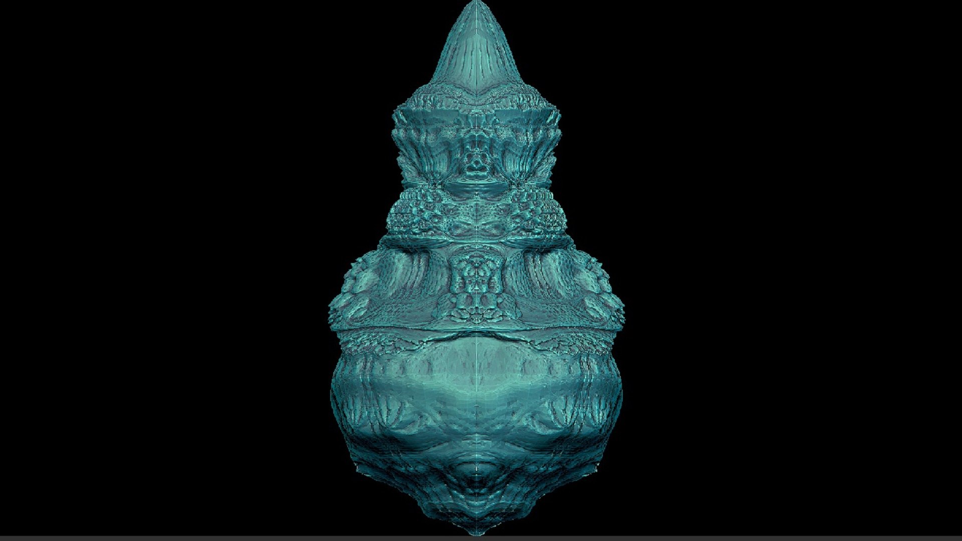 Collection of fractal shapes 3D print model 3D - TurboSquid 1926703