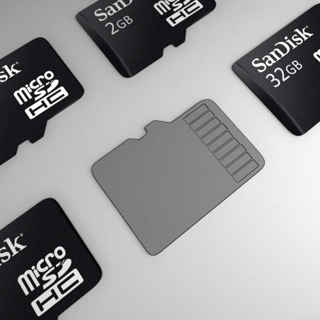 Micro Sd Card 3d 3ds