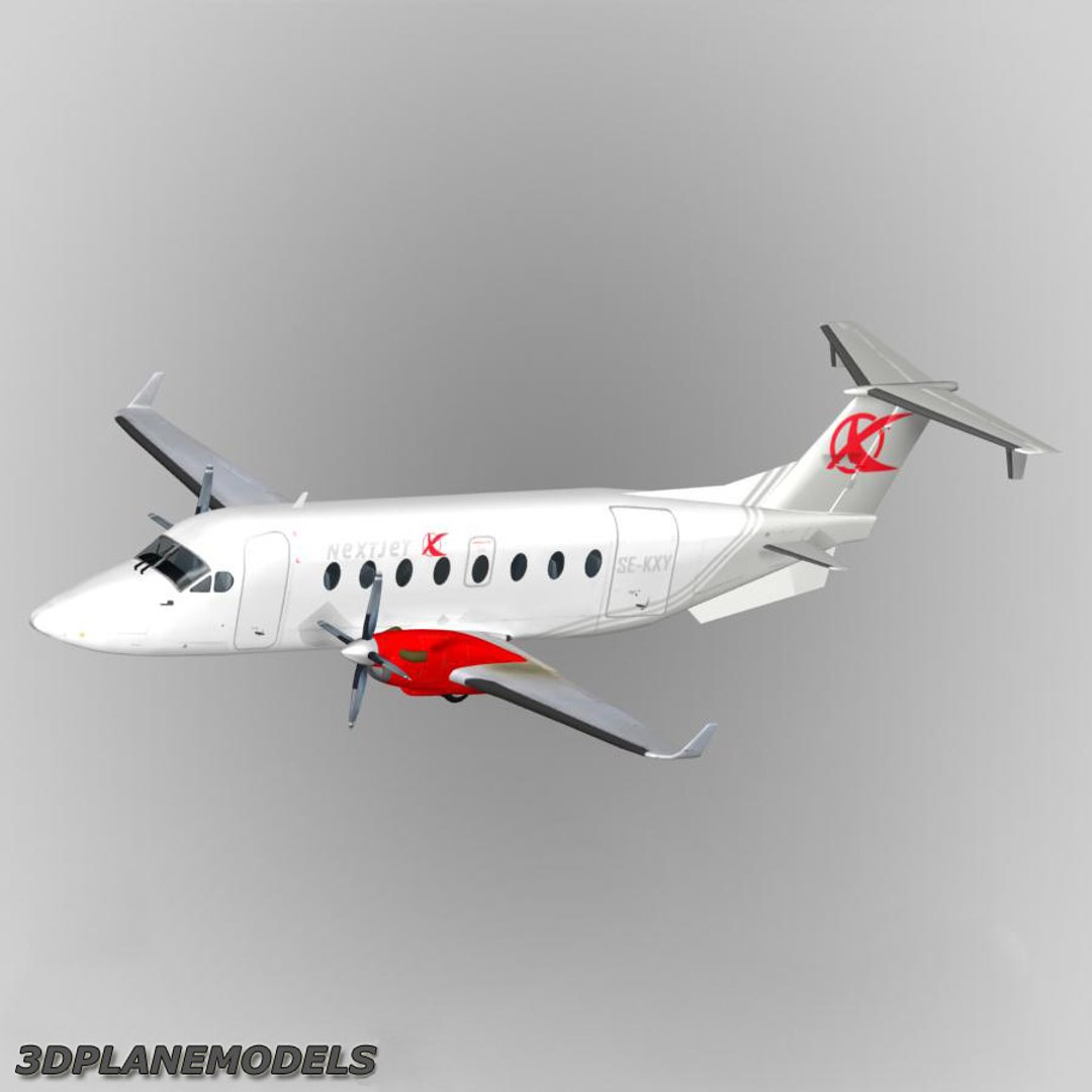 Maya Beechcraft 1900d Nextjet