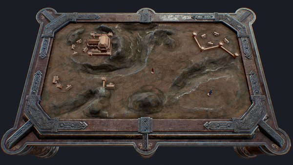 3D war table model - TurboSquid 1371784