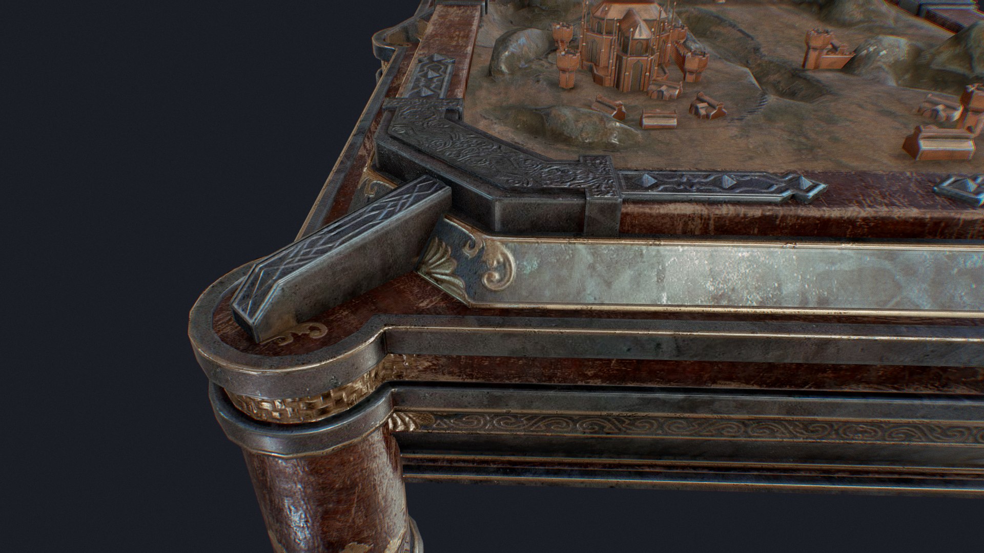 3D War Table Model - TurboSquid 1371784