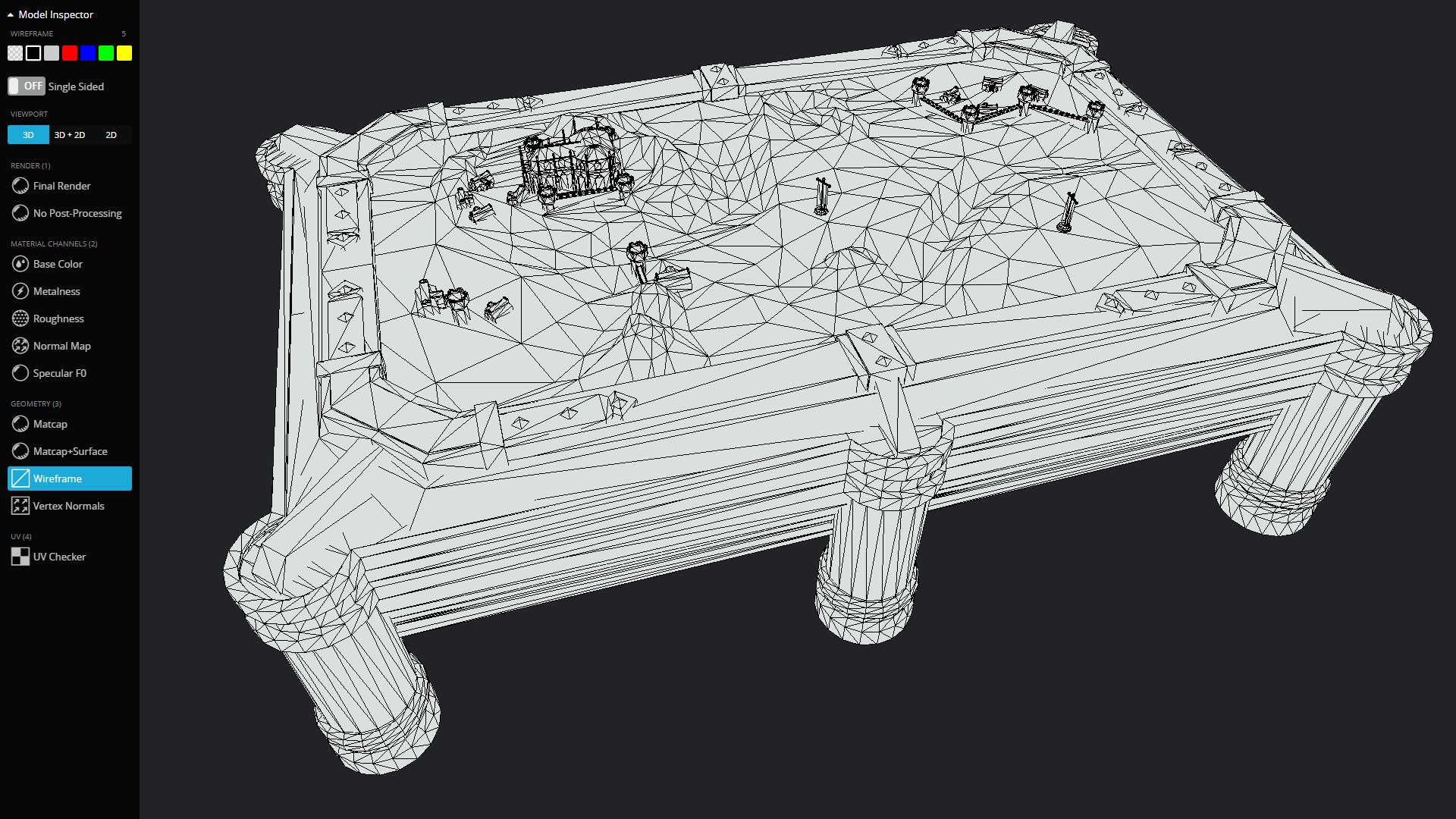 3D War Table Model - TurboSquid 1371784