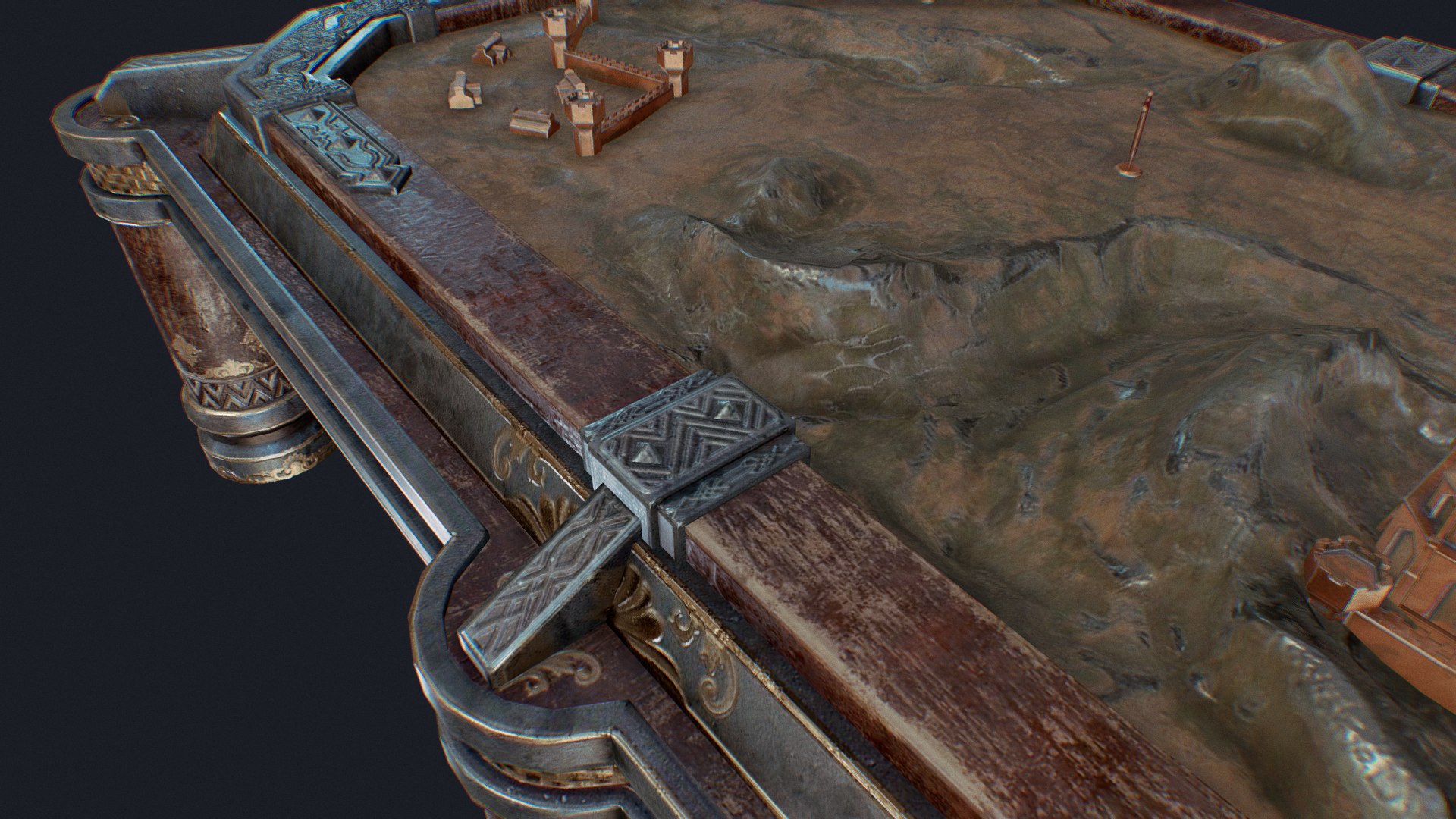 3D War Table Model - TurboSquid 1371784