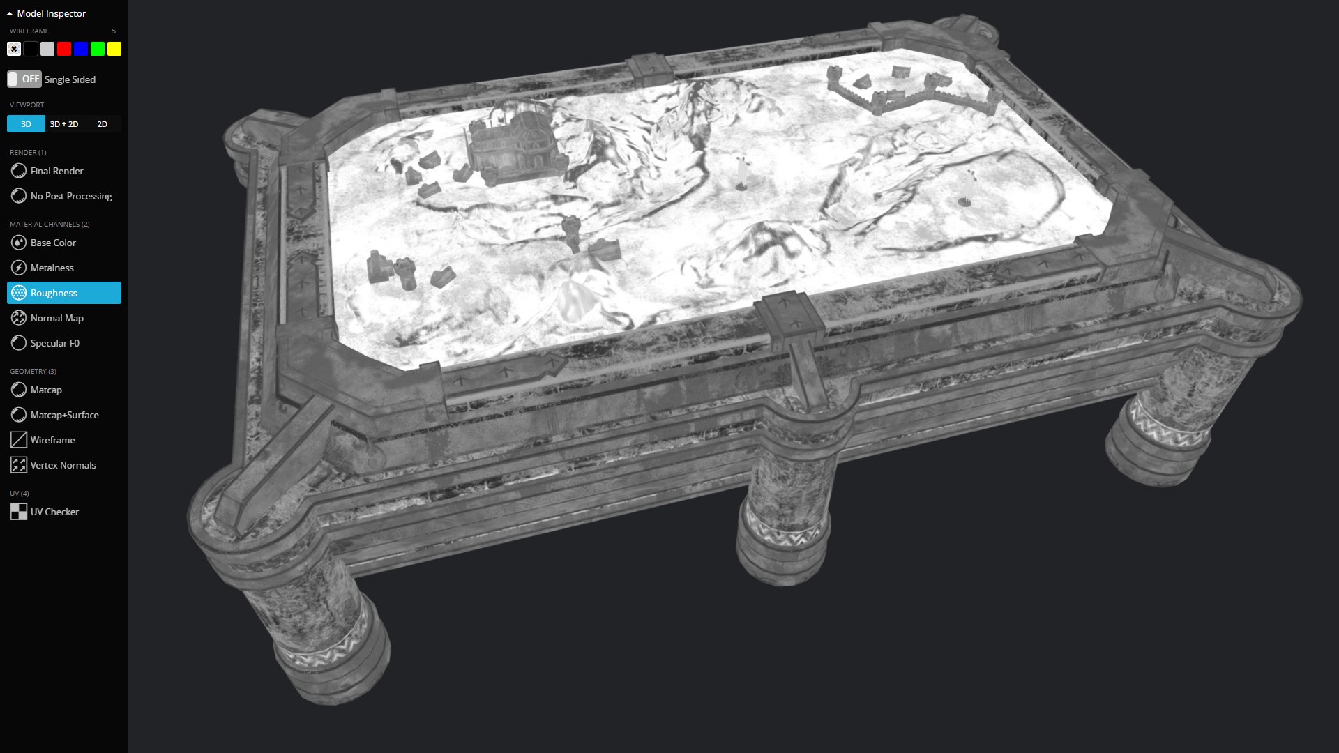 3D War Table Model - TurboSquid 1371784