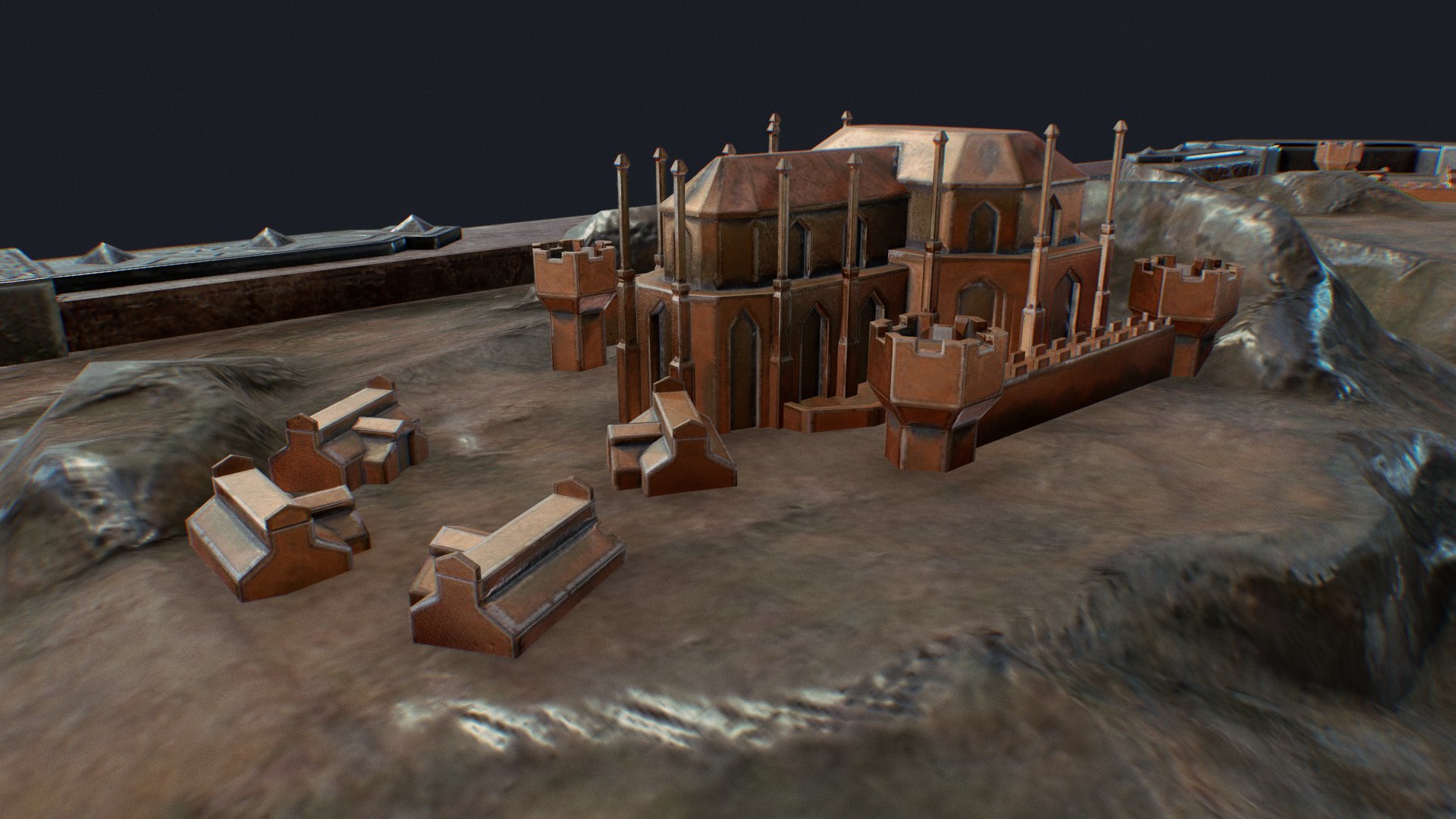 3D War Table Model - TurboSquid 1371784