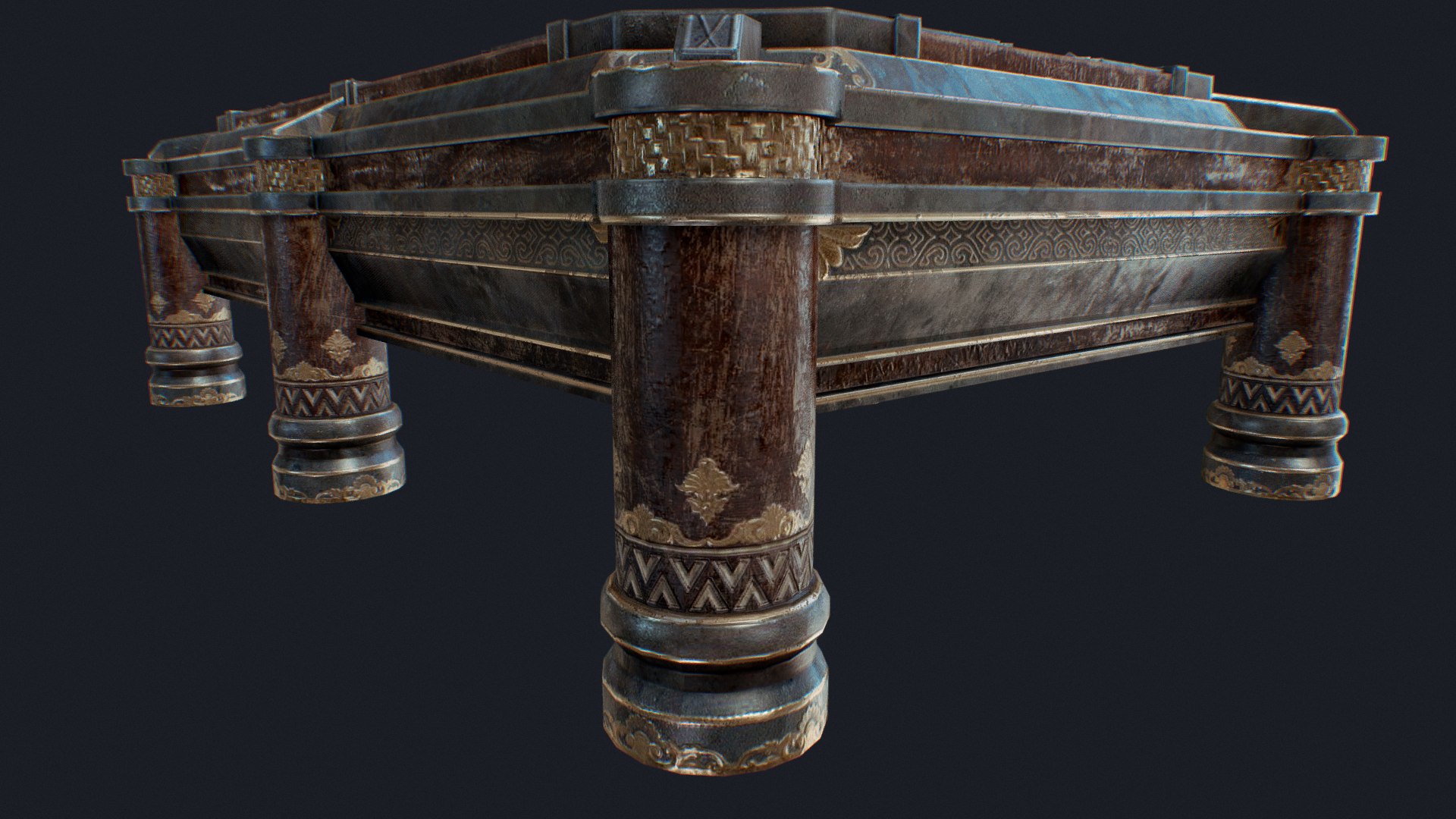 3D War Table Model - TurboSquid 1371784