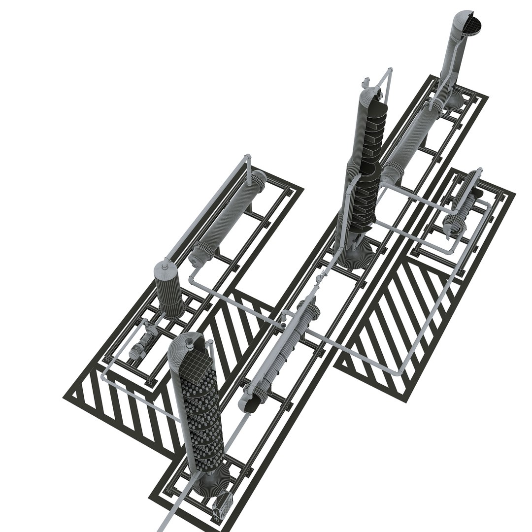 Naturalgas Structure 3D Model - TurboSquid 2023817