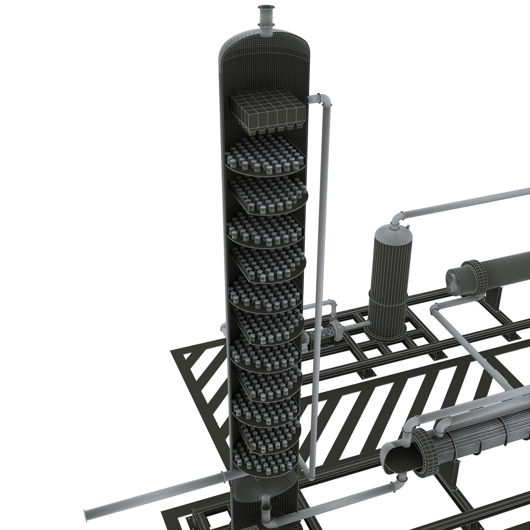 Naturalgas Structure 3D Model - TurboSquid 2023817