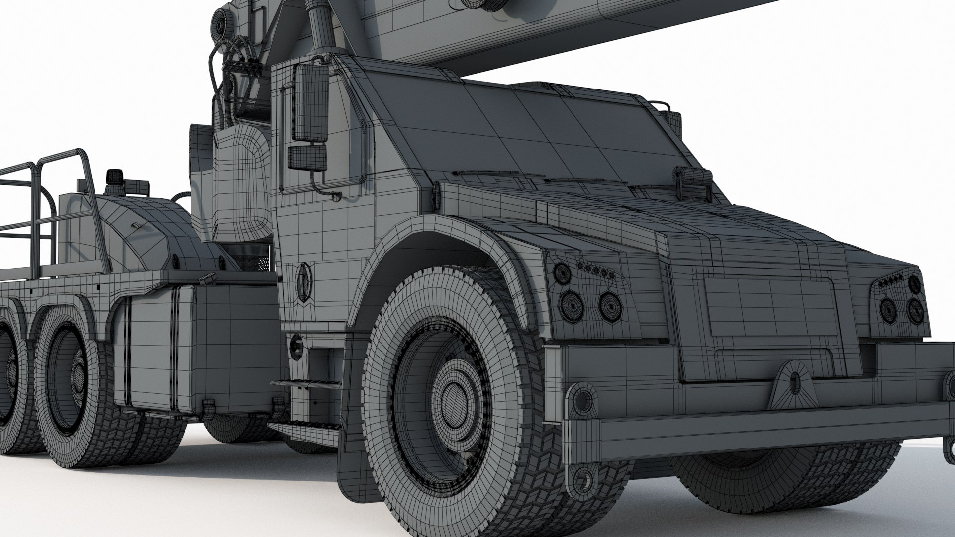 Franna 40t Crane Model - TurboSquid 2192593