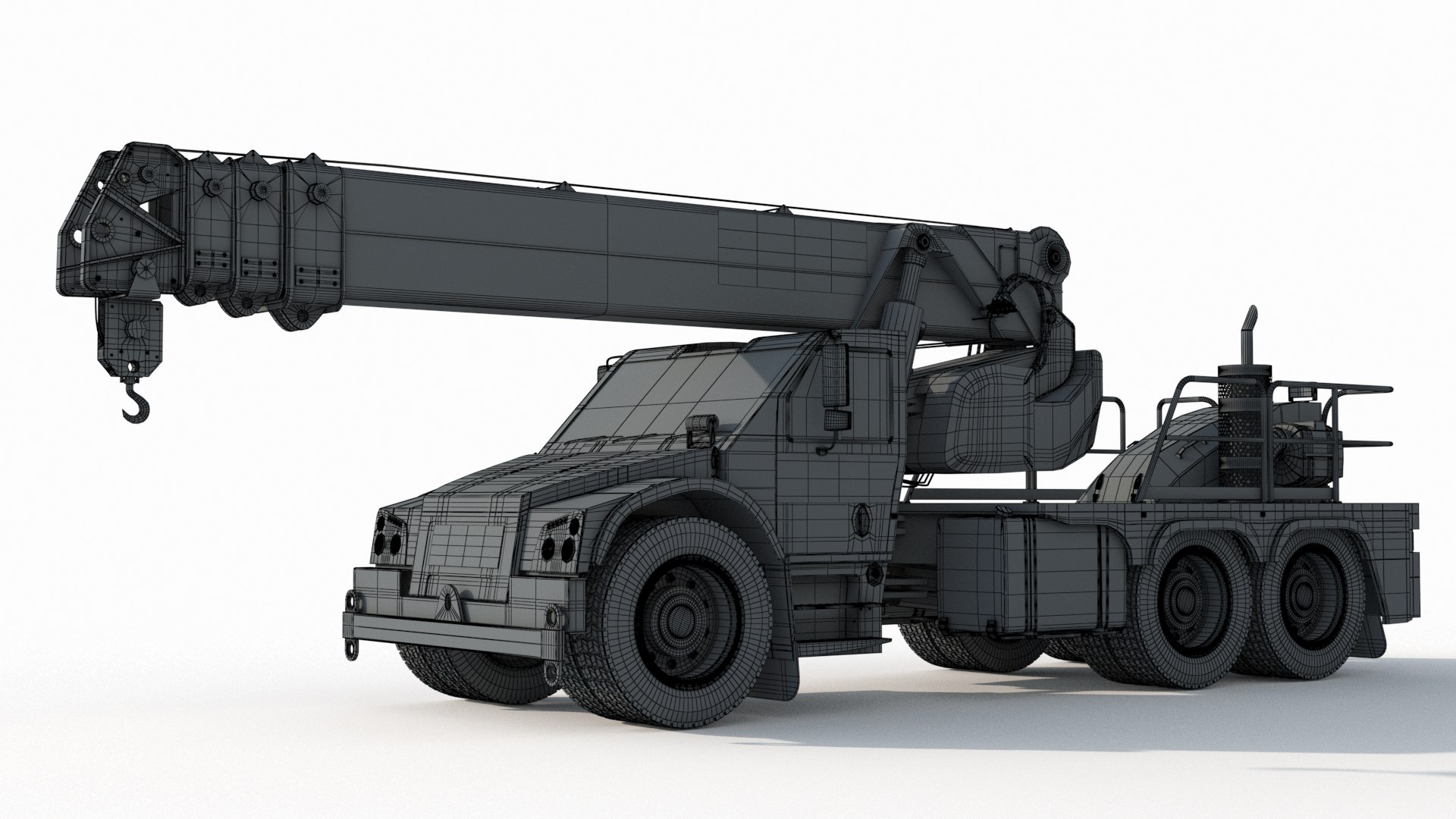 Franna 40t Crane Model - TurboSquid 2192593