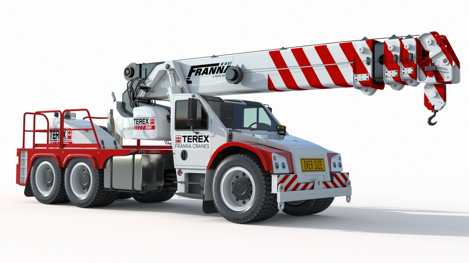 Franna 40t Crane Model - TurboSquid 2192593