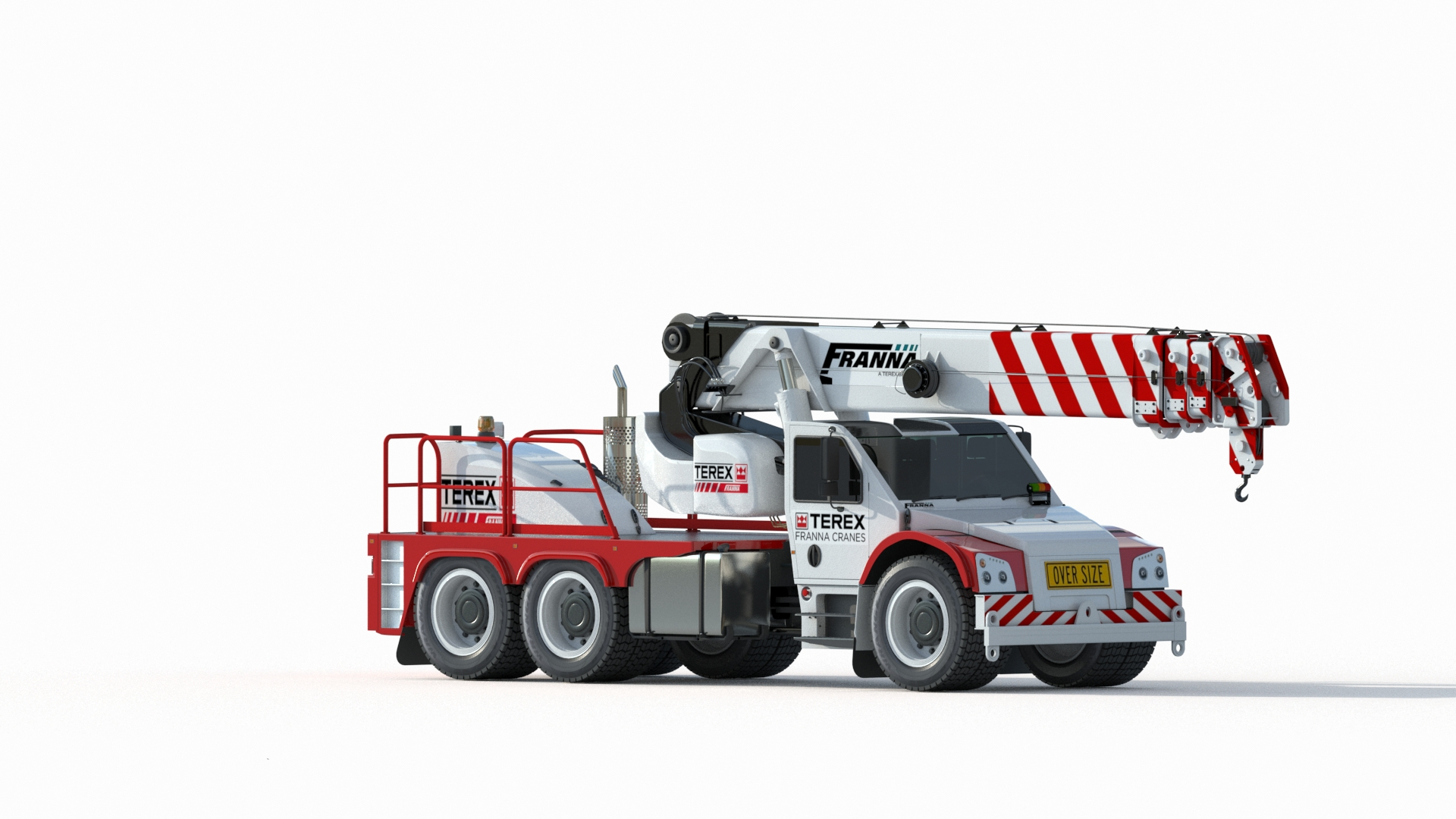 Franna 40t Crane Model - TurboSquid 2192593