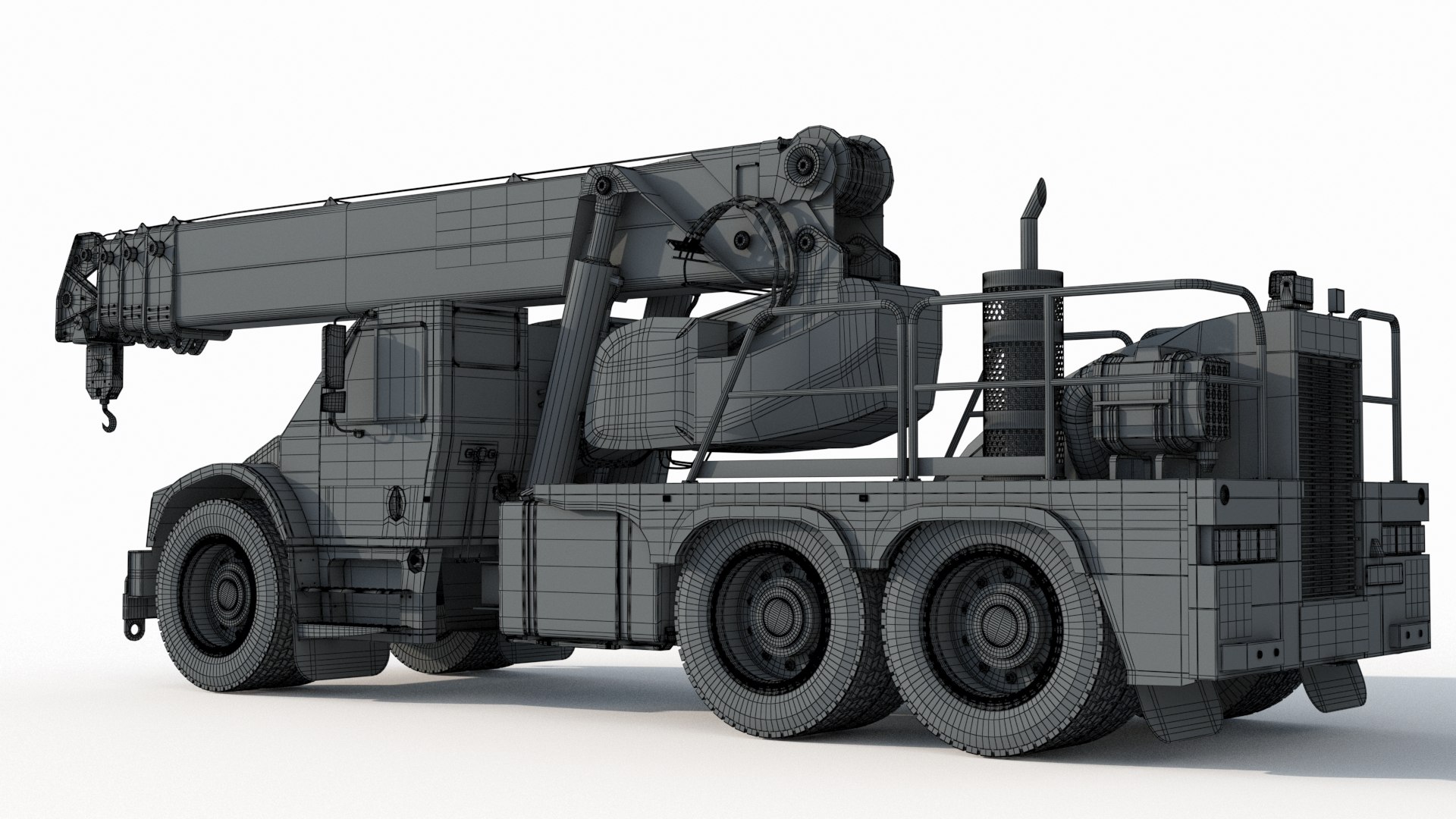 Franna 40t Crane Model - TurboSquid 2192593