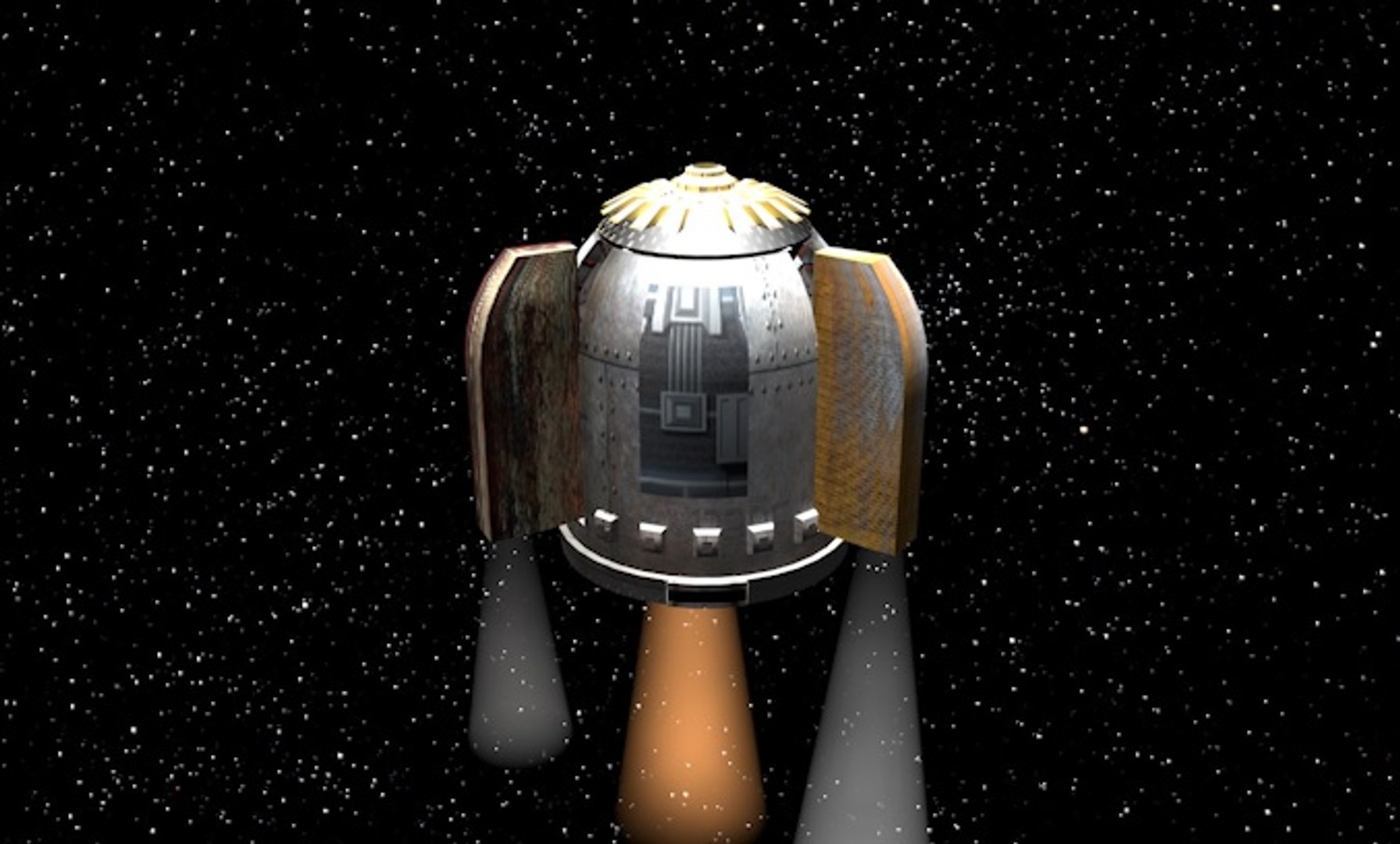 Capsule Aircraft Space 3D Model - TurboSquid 1309203