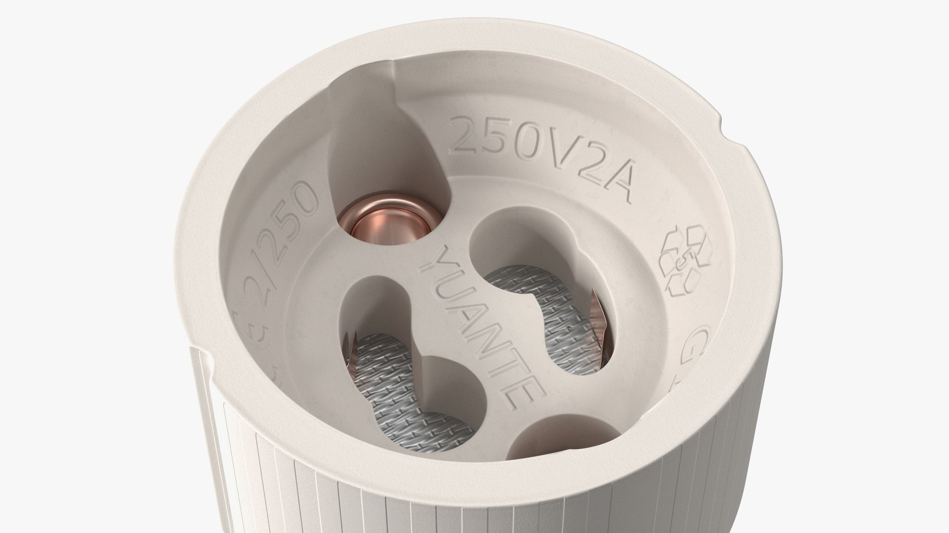 3D GU10 Lamp Holder Socket - TurboSquid 1870732