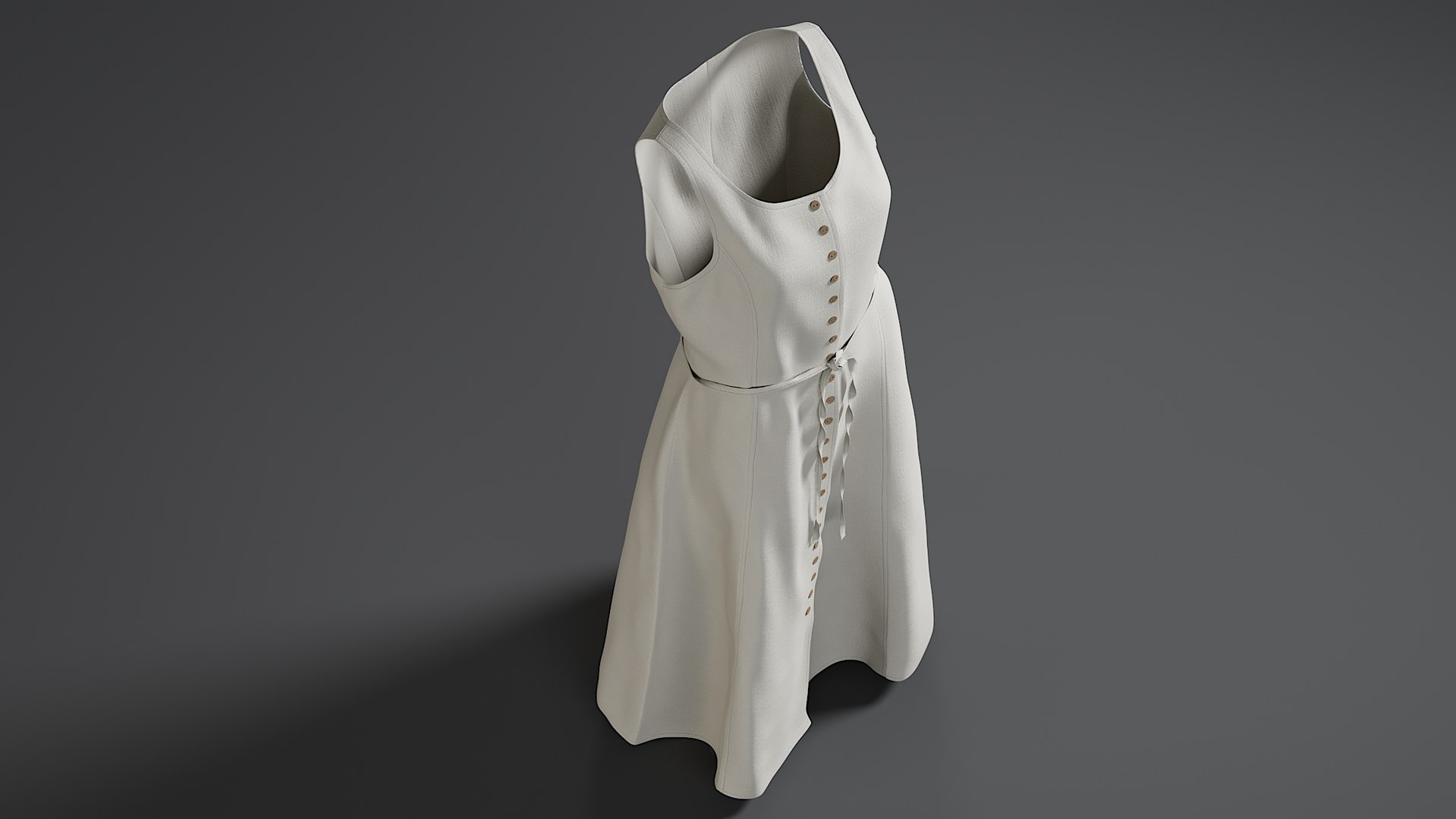 Realistic dress 6 3D model - TurboSquid 1522602