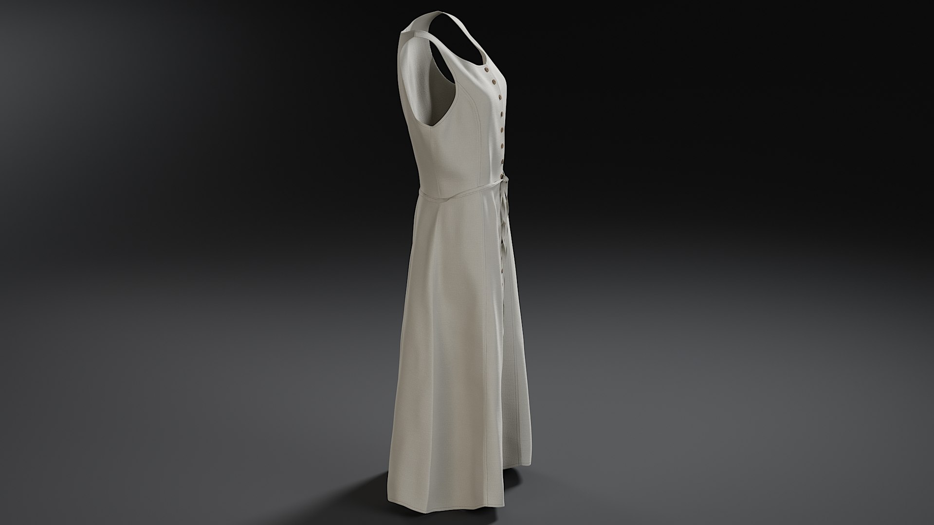 Realistic dress 6 3D model - TurboSquid 1522602