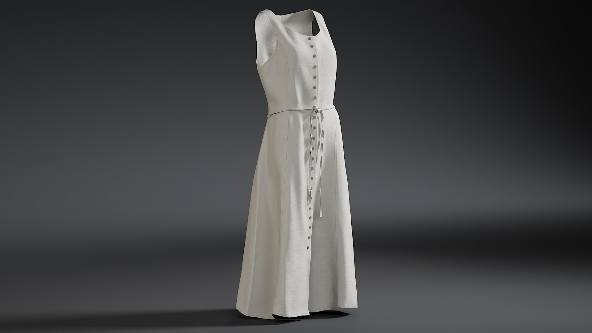 Realistic dress 6 3D model - TurboSquid 1522602