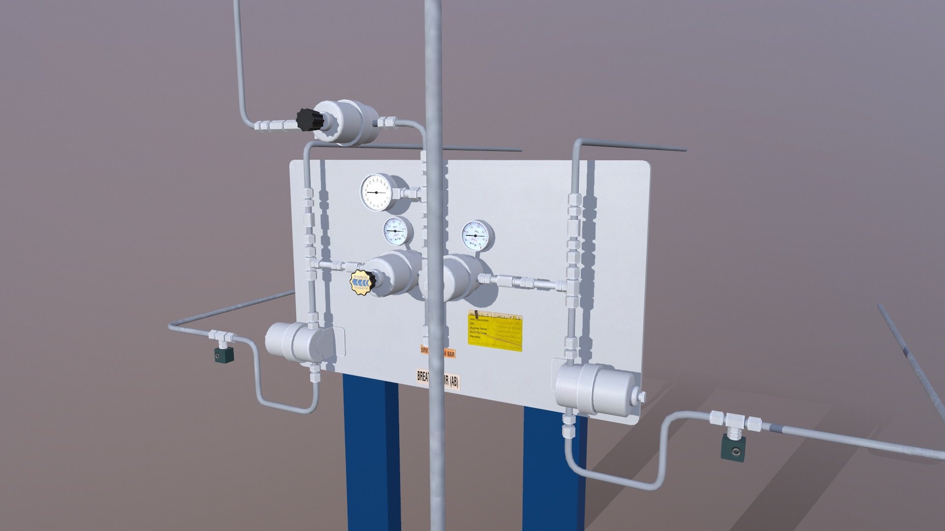 3D Flow Meter - TurboSquid 2290550