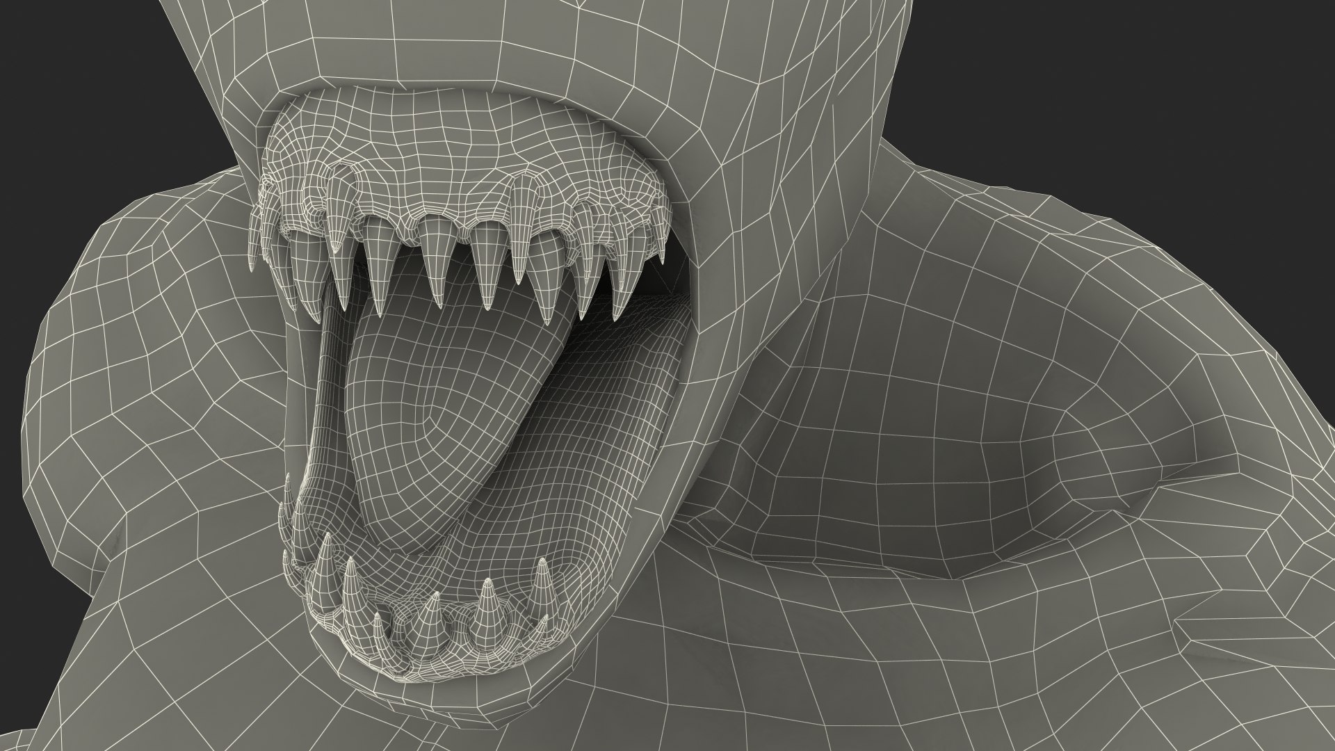 Scary Creature Standing Pose 3D Model - TurboSquid 1699095